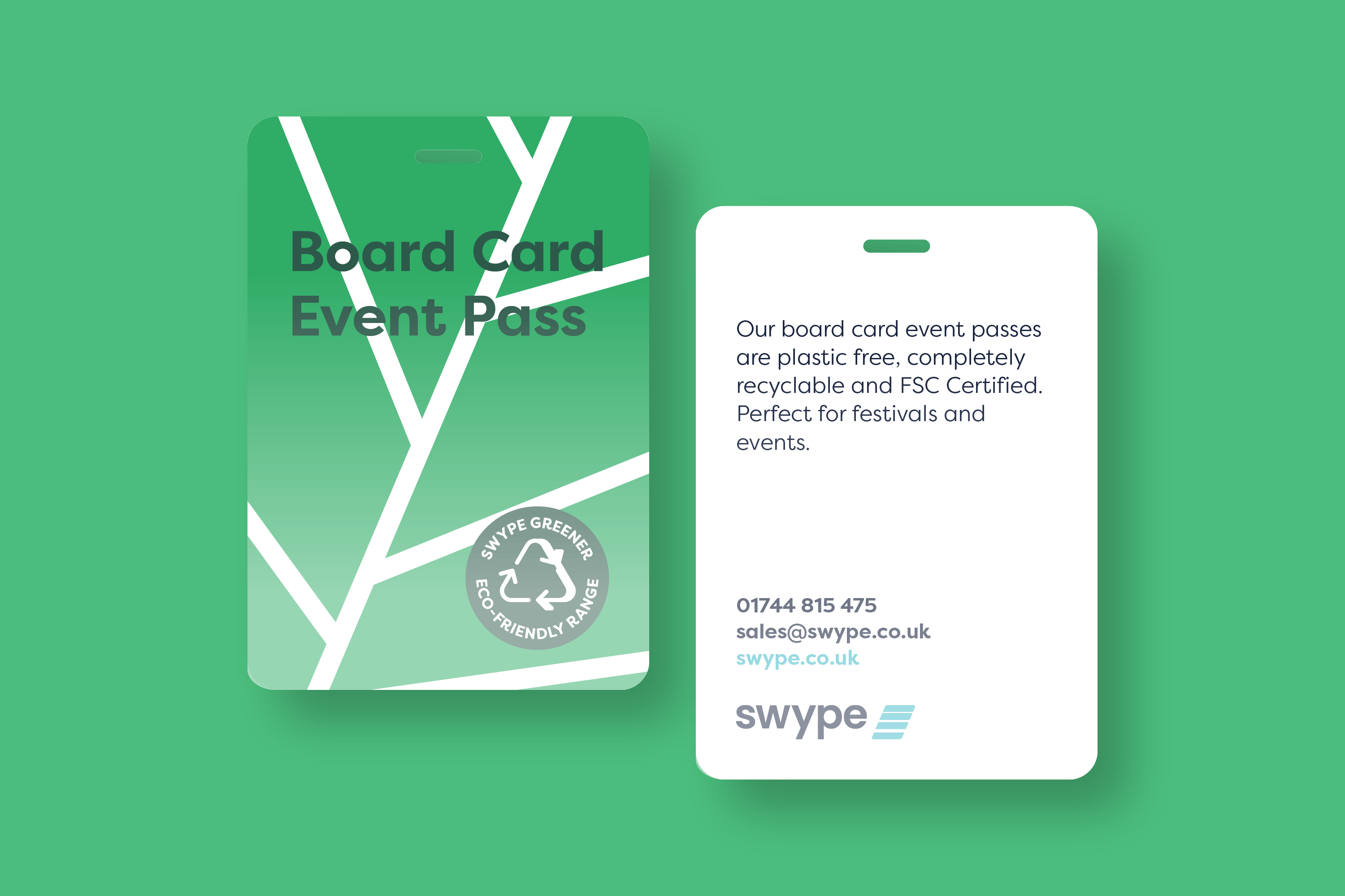 Board Card Event Passes | Swype