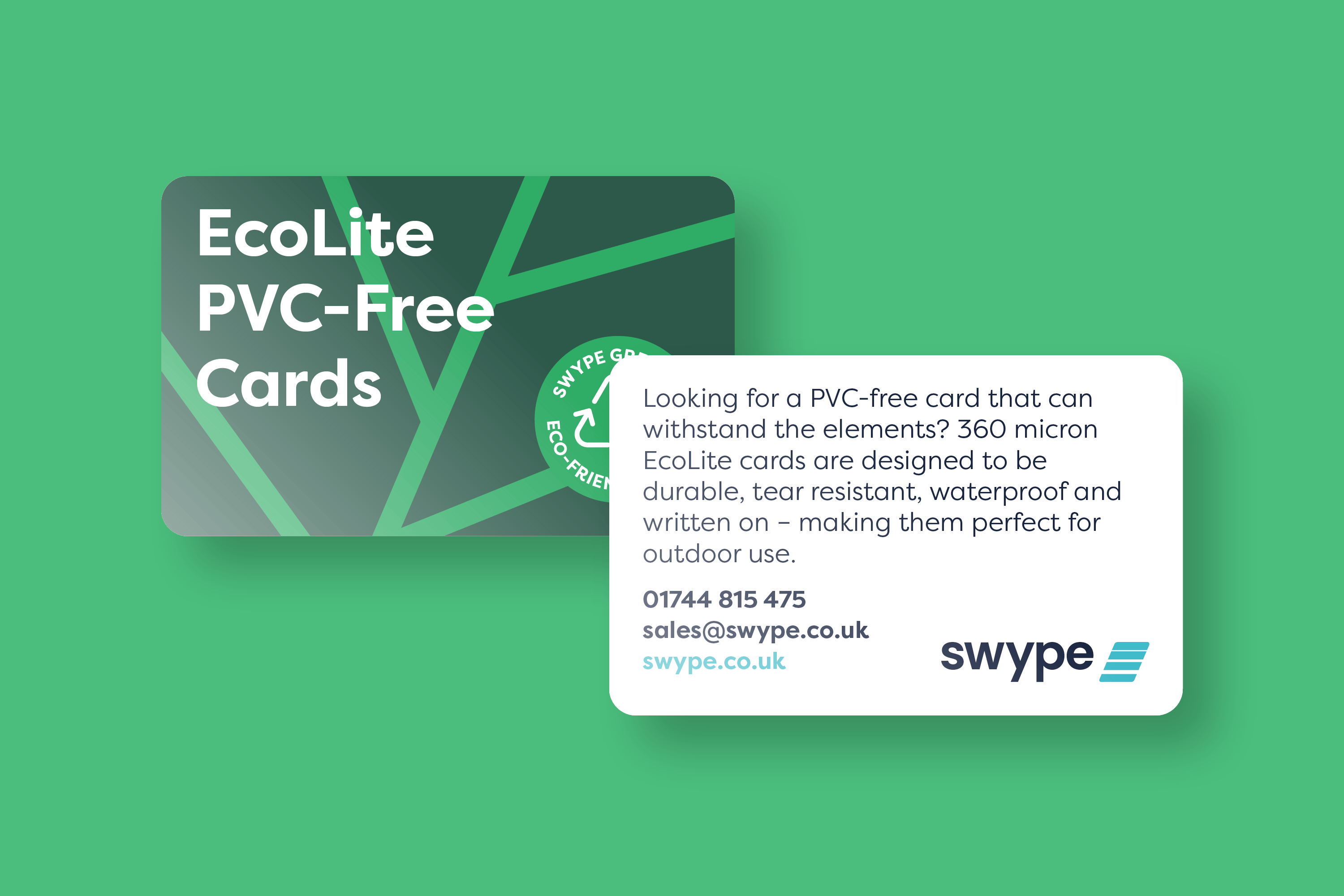EcoLite PVC-Free Cards | Swype